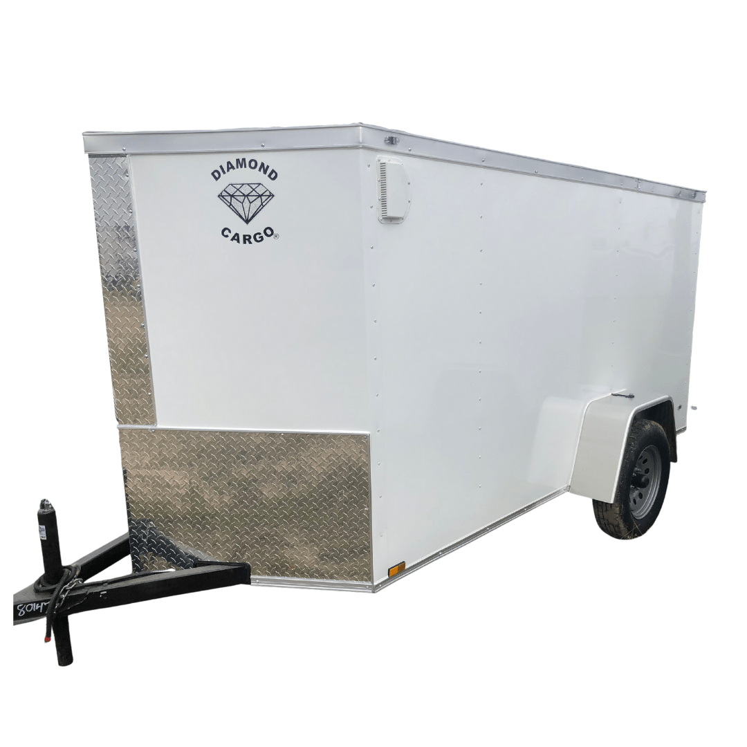 Custom 5 X 8 Single Axle Enclosed Trailer - Boss Cargo Trailers