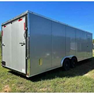 Custom 8.5 X 24 Tandem Axle Enclosed Trailer ‣ Boss Cargo Trailers