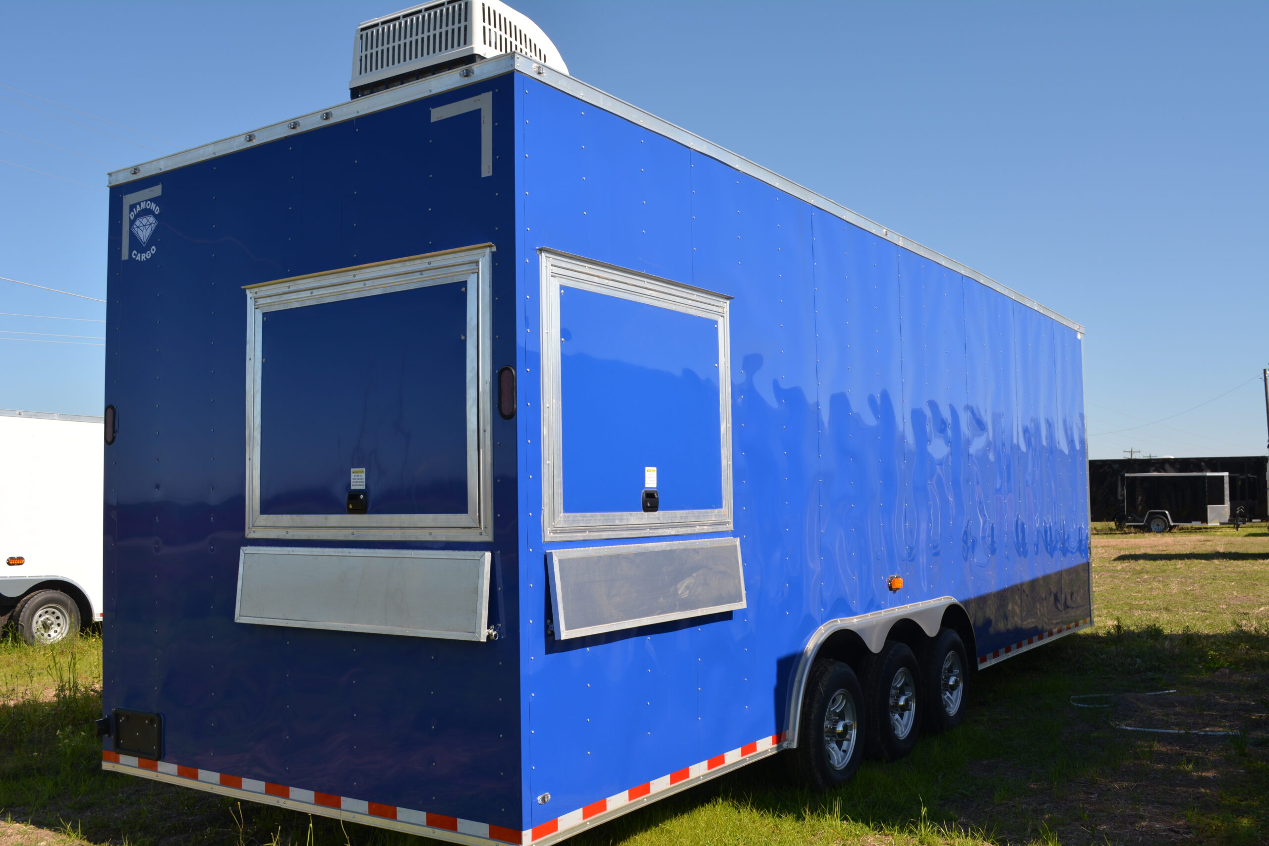 Custom 8.5 X 34 Tandem Triple Axle Trailer
