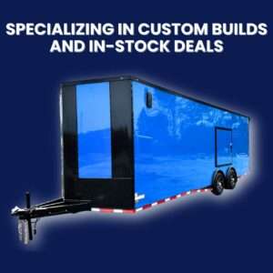 Buy Custom Built Trailers from BOSS CARGO! (877) 495-1777