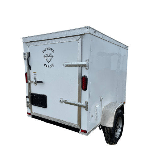 Structure Upgrades for 4X6 Single Axle Trailer ‣ Boss Cargo Trailers