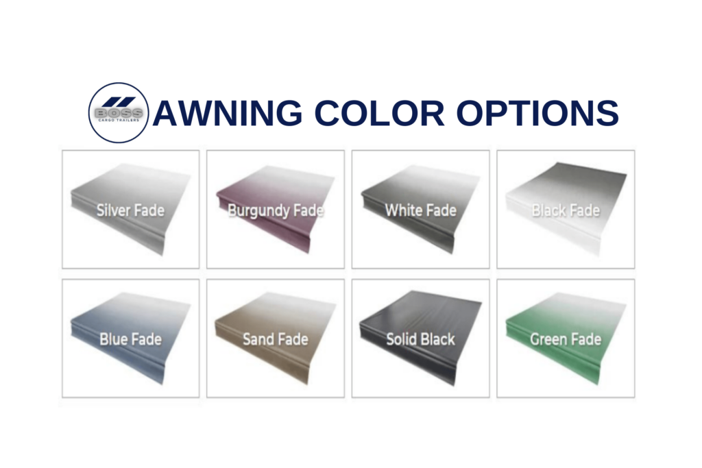 Awnings – 16′ ‣ Boss Cargo Trailers