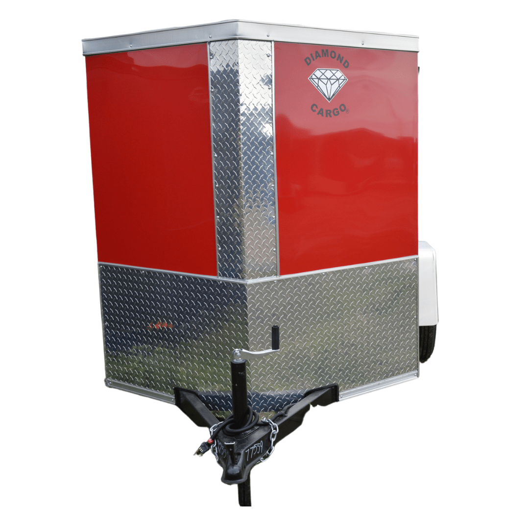 Custom 5 X 10 Single Axle Enclosed Trailer - Boss Cargo Trailers