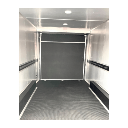 White Metal on Ceilings 4X6 ‣ Boss Cargo Trailers