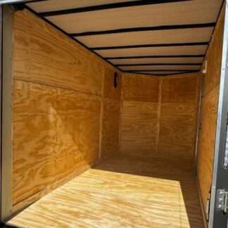 Anvil 6×12 Tandem Axle Enclosed Charcoal Gray PolyCor Trailer ‣ Boss ...