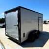 Titanium Cargo 7×14 Tandem Axle Silver Enclosed Trailer with Blackout ...