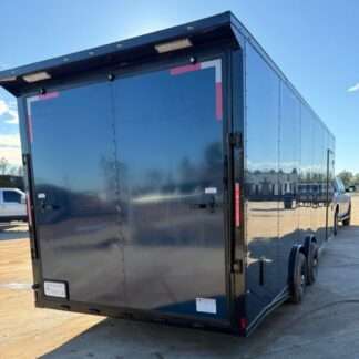 Titanium Cargo 8.5×24 Indigo Blue Tandem Axle with Spread Axles and ...