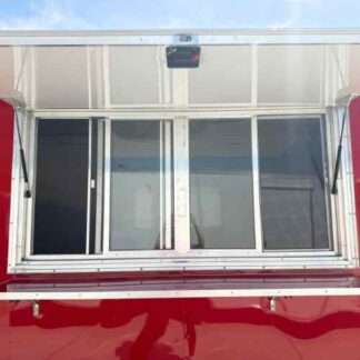 Titanium Cargo 8.5×16 Tandem Axle Red Concession Trailer ‣ Boss Cargo ...